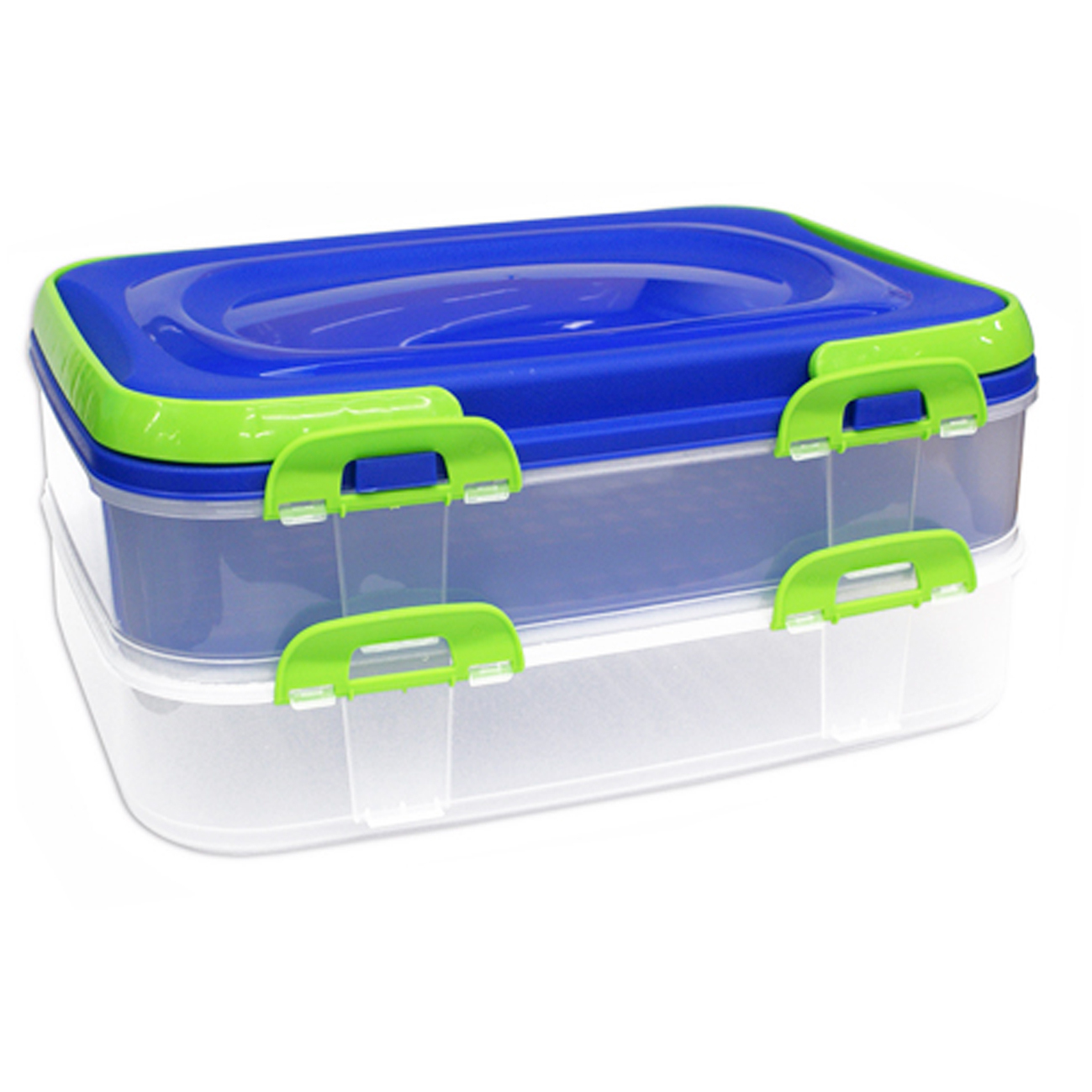 Dvoupatrový piknikový box s uchy ORION 40×30×18 cm