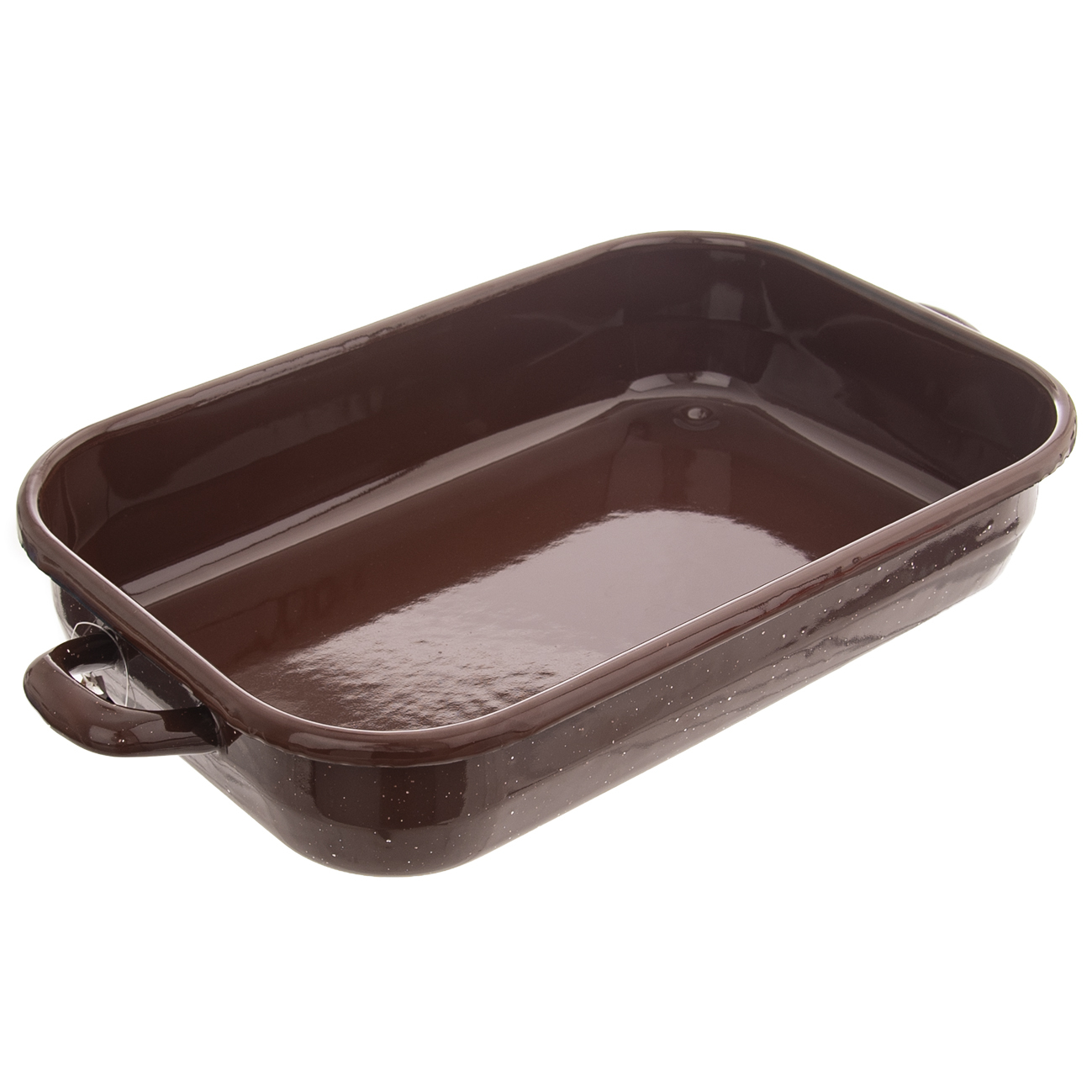 Smaltovaný pekáč BROWN 34,5×18 cm | Orion - tvoříme vaši domácnost