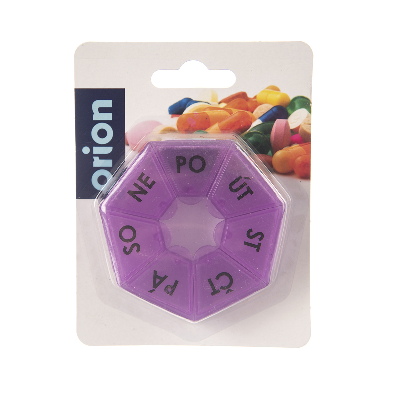 Box na léky se sedmi přihrádkami ORION