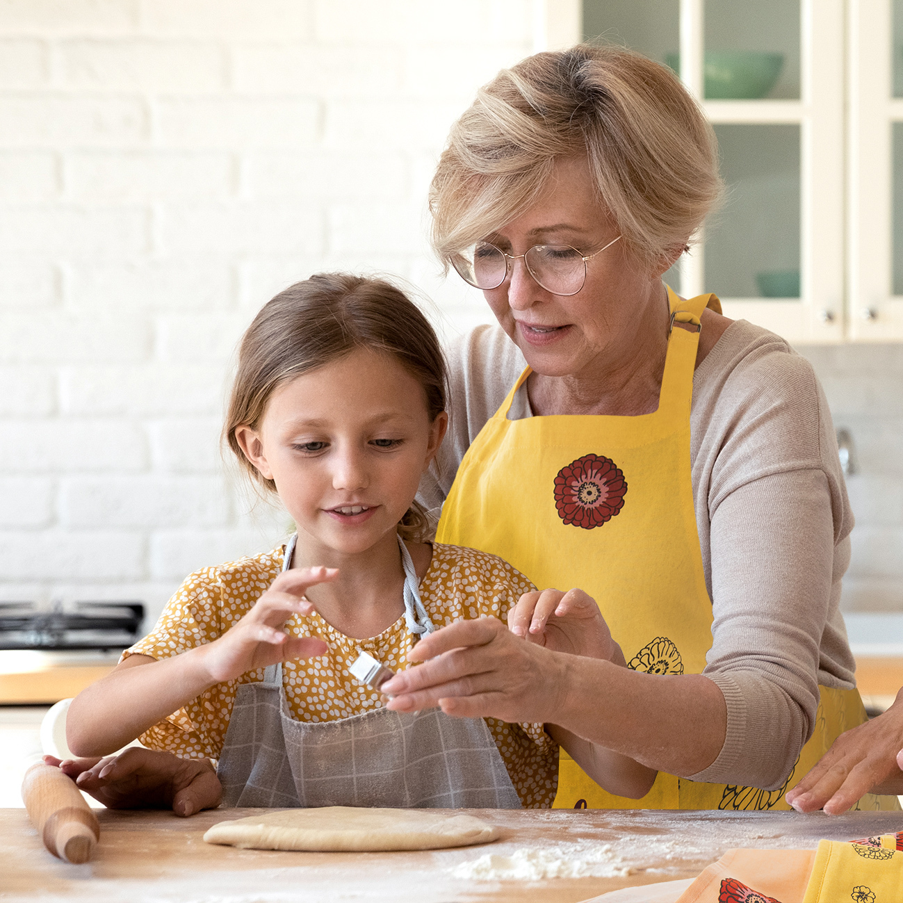 Bavlněná kuchyňská zástěra NAJLEPŠIA BABIČKA SK | Orion - tvoříme vaši ...